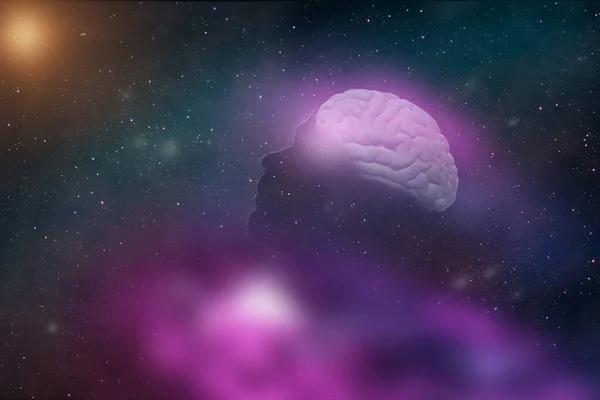 Brain Synapses Galaxy