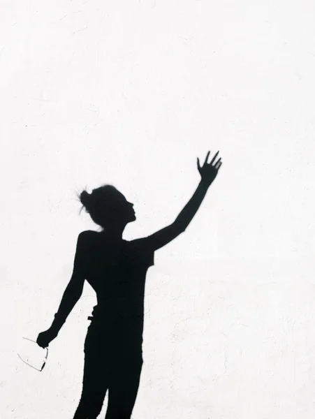 Girl Reaching Up To The Sky