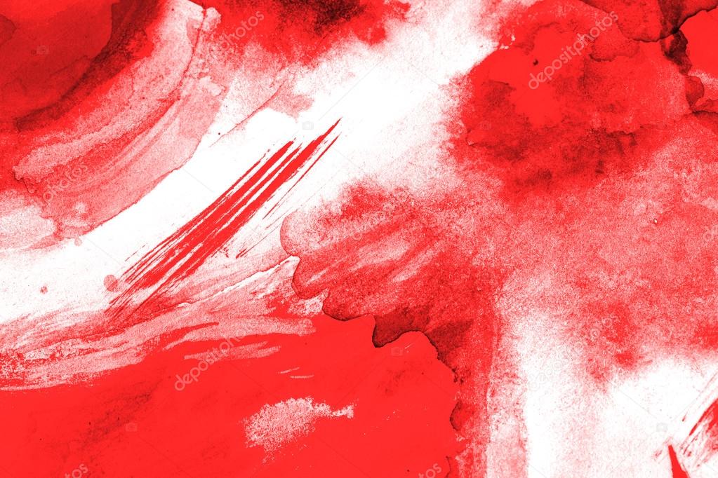 Fondo de acuarela rojo para fondos o texturas Ilustración de archivo de ...