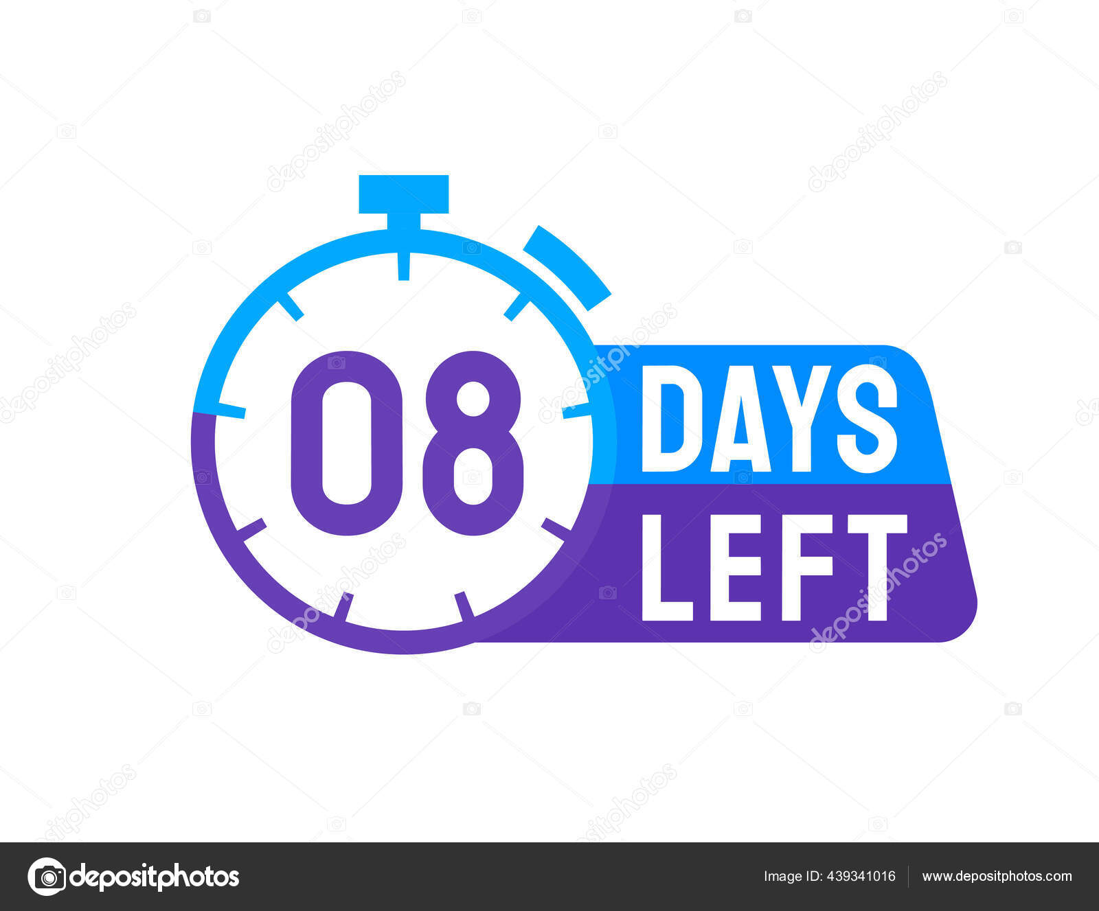 8 Days To Go Countdown