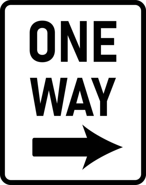 One way signs Vector Art Stock Images | Depositphotos