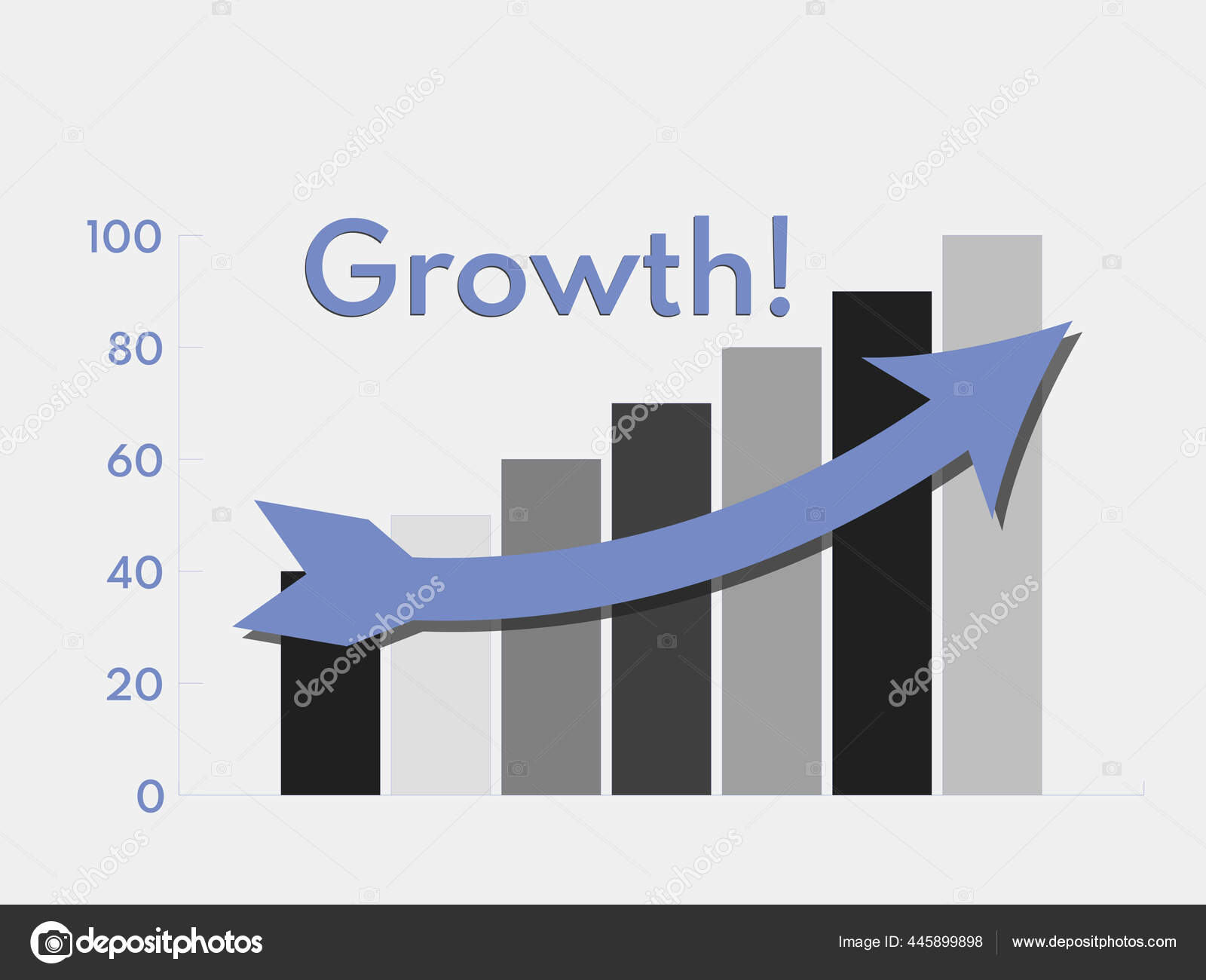 Business Growth Chart Icon