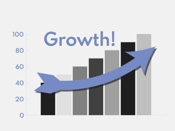 Growth graph chart Stock Photos, Royalty Free Growth graph chart Images ...