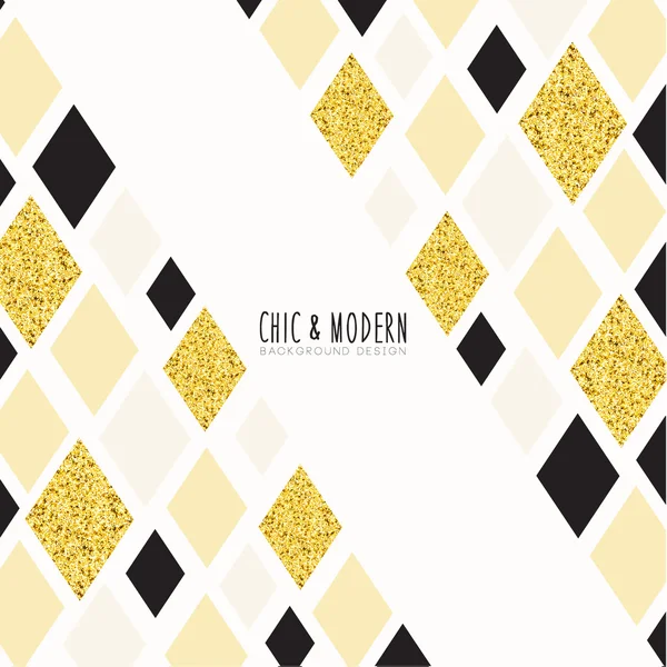 Gold Chic Background Vector Design Element — Stock Vector © quinky ...