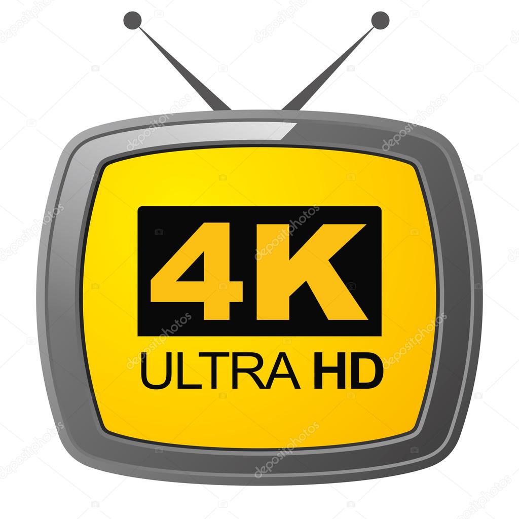 4K Ultra HD television — Stock Photo © conceptw #64250489