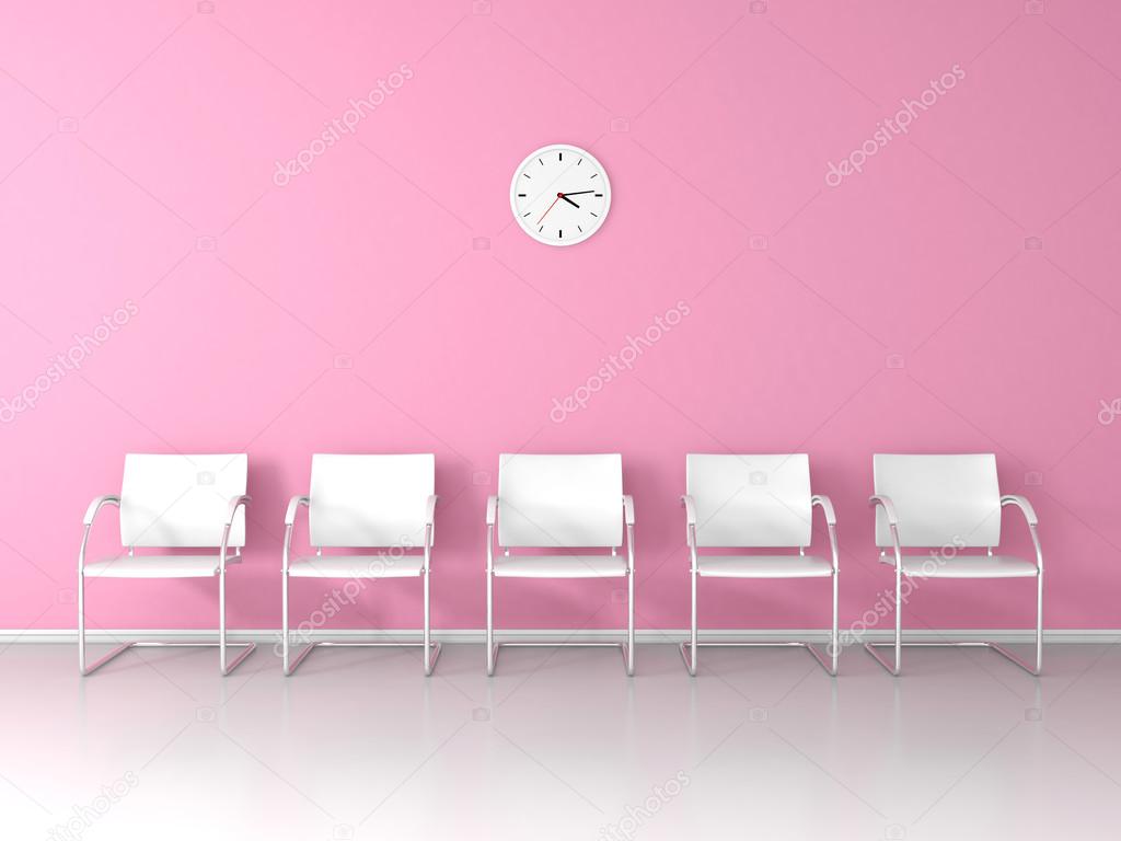 Modern minimal waiting room Stock Photo by ©conceptw 98449032