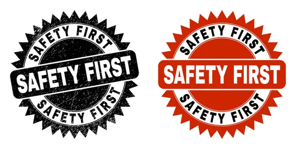 Cinta azul con el primer título de SEGURIDAD Vector de stock por ...