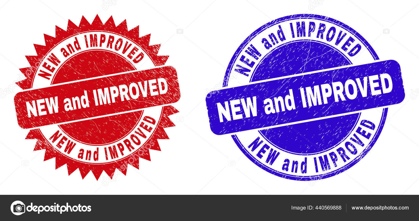 New And Improved Stamp