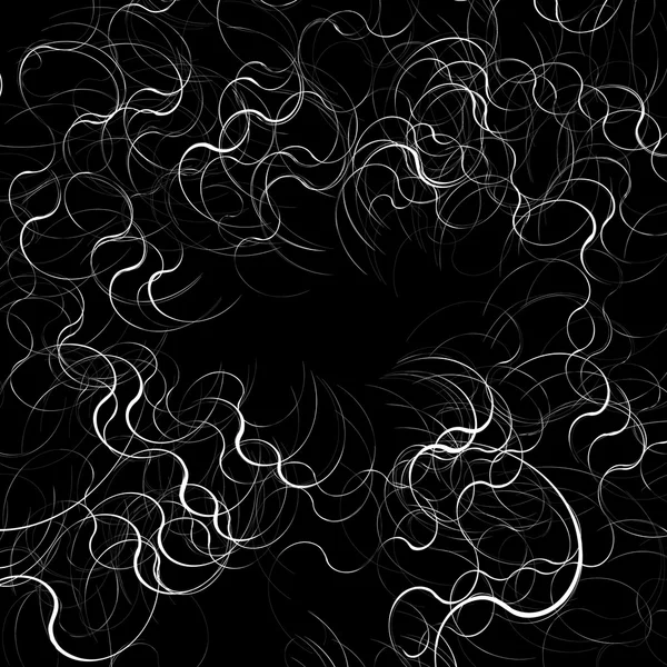 Curly, curved abstract lines background — Stock Vector © vectorguy ...