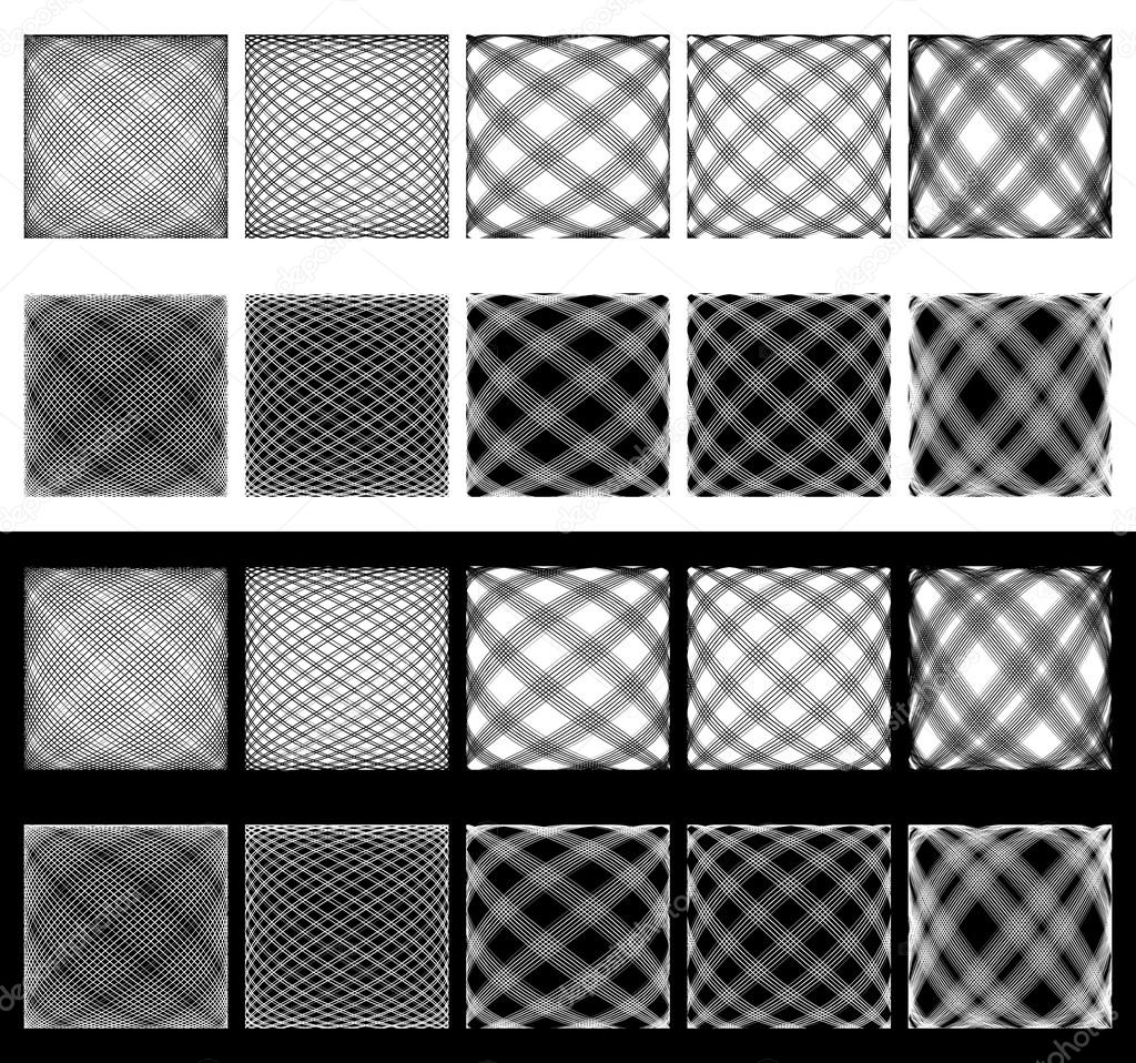 Conjunto de rejillas, mallas fondos Vector de stock por ©vectorguy ...