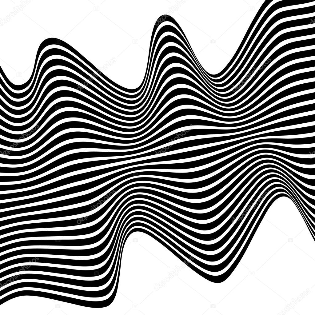 Abstract wavy lines background Stock Vector Image by ©vectorguy #109759278
