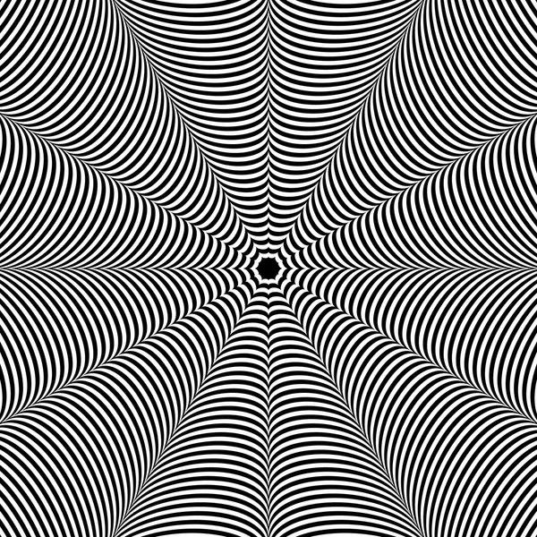 Patter with mosaic of radiating lines. Stock Vector by ©vectorguy 115627864