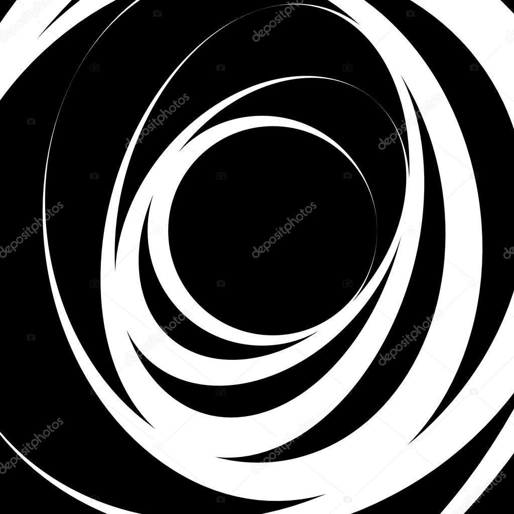 Abstract spiral oval shapes Stock Vector by ©vectorguy 109783278