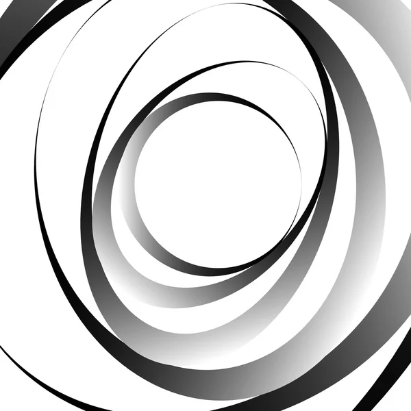 Abstract spiral oval shapes Stock Vector by ©vectorguy 109783278
