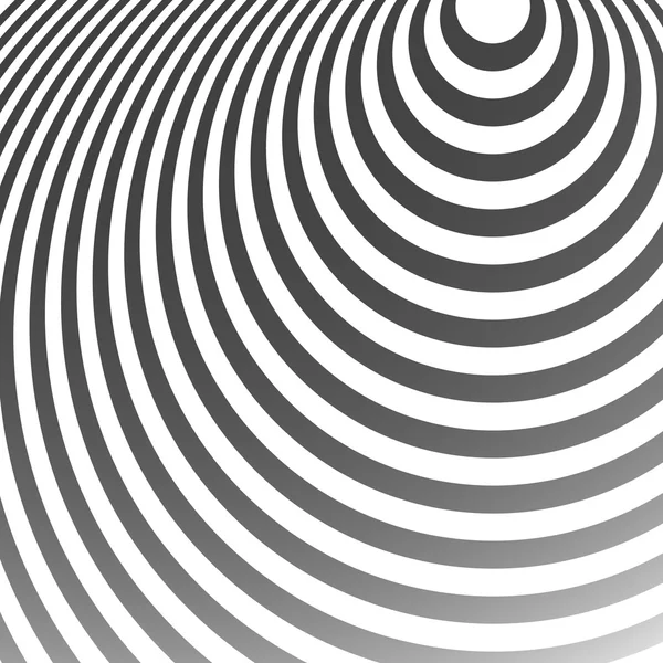 Concentric radial, radiating circles background Stock Vector Image by ...