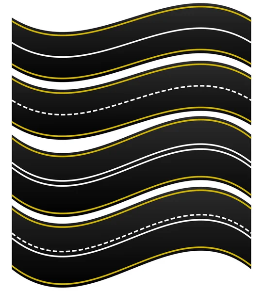 Road, highway, roadway shapes set Stock Vector Image by ©vectorguy ...