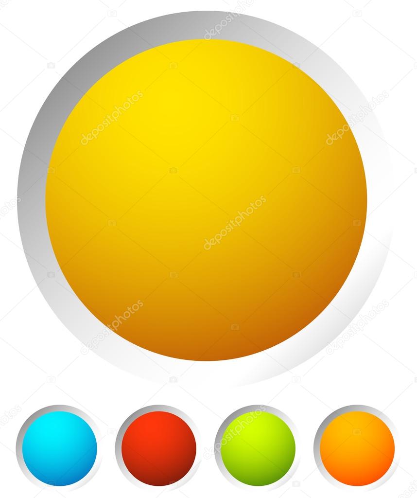 Colorful rounded button background Stock Vector Image by ©vectorguy ...