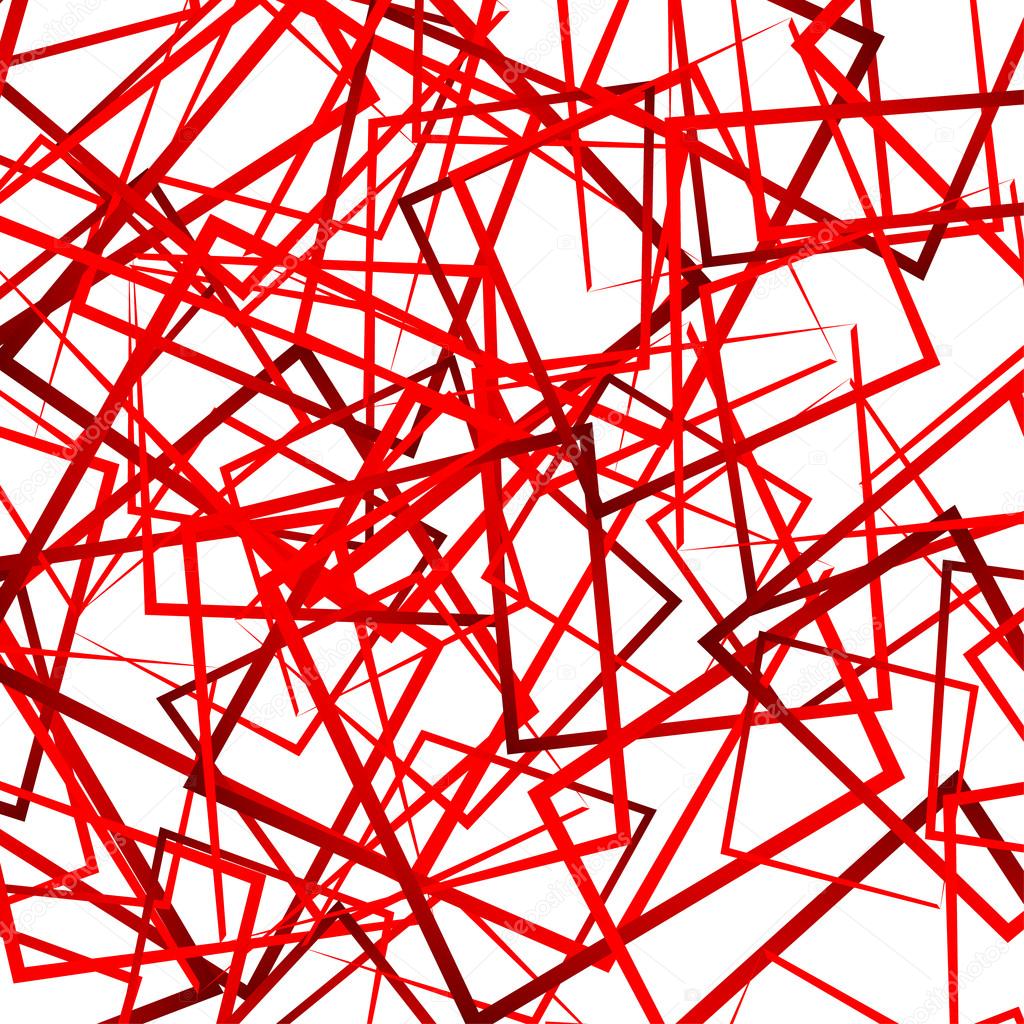 Random intersecting lines, squares. — Stock Vector © vectorguy #116050802