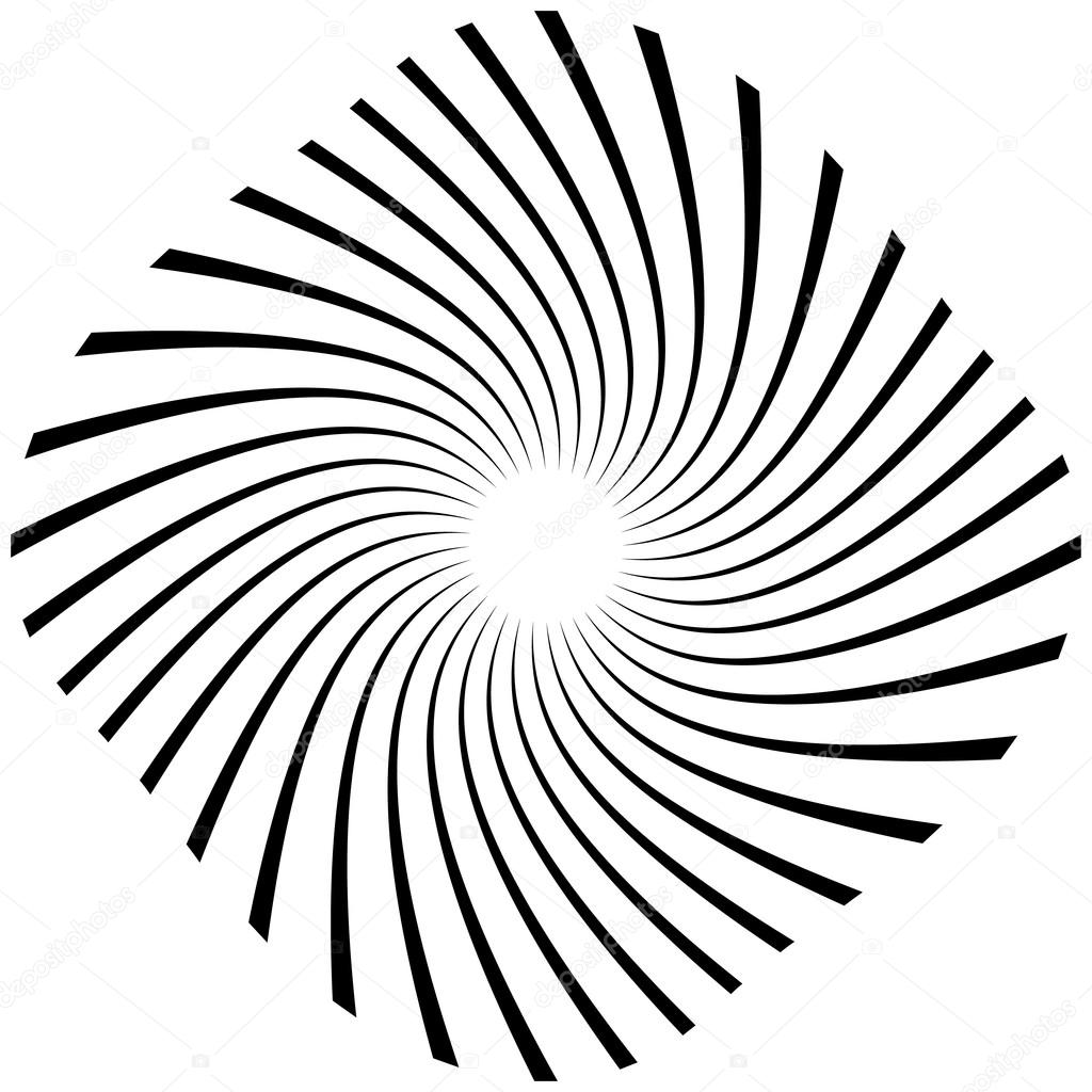 Radial, radiating lines Stock Vector Image by ©vectorguy #116051346