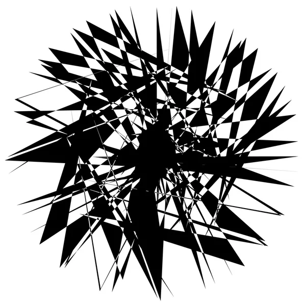 Geometric edgy shape, pattern. Stock Vector Image by ©vectorguy #158297120