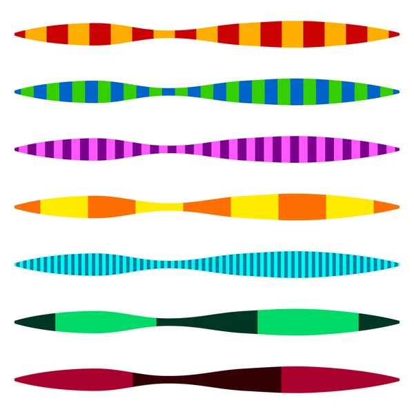 Horizontal line dividers set Stock Vector Image by ©vectorguy #118035926