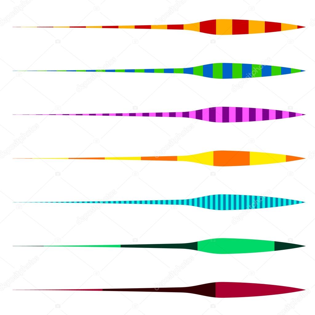 Horizontal line dividers set Stock Vector Image by ©vectorguy #118035928