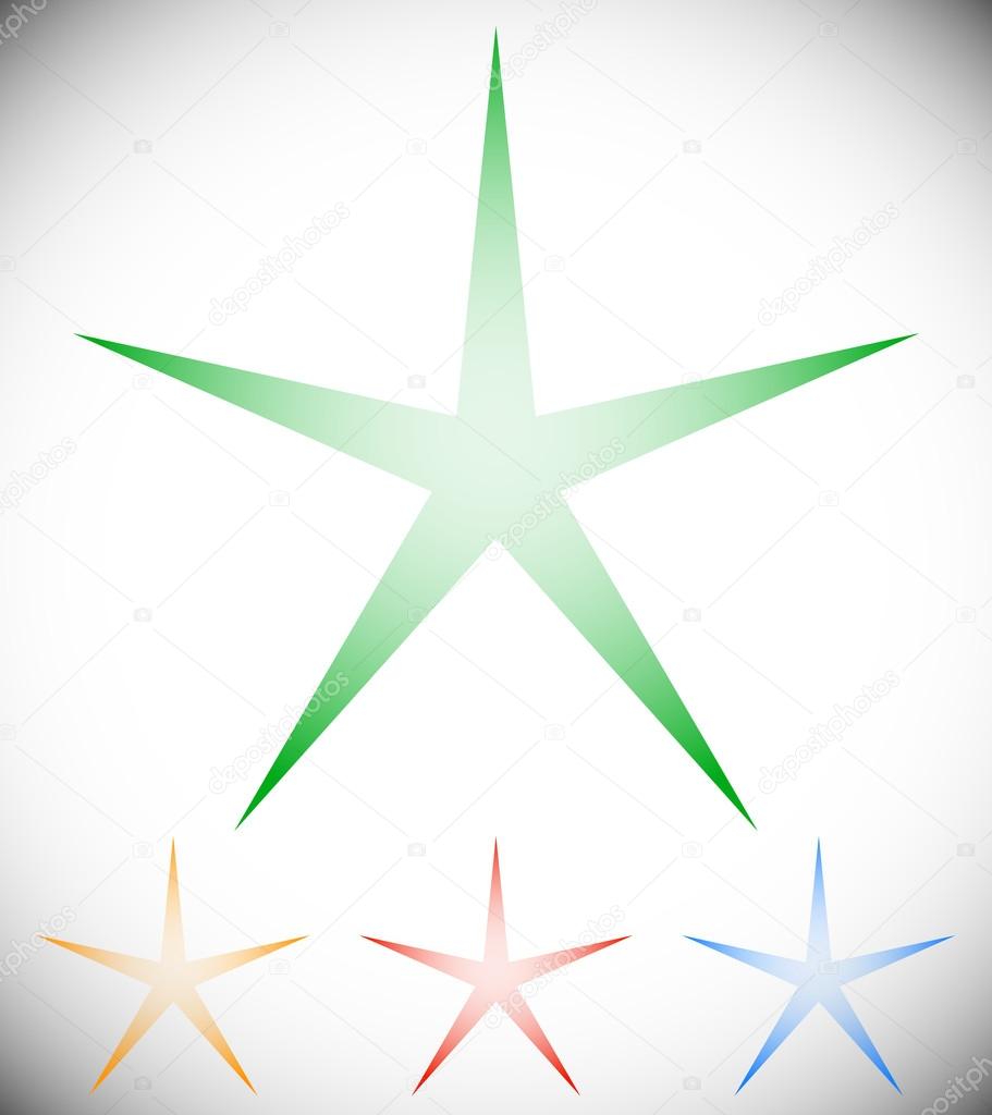 Transparent star elements set Stock Vector Image by ©vectorguy #122589310