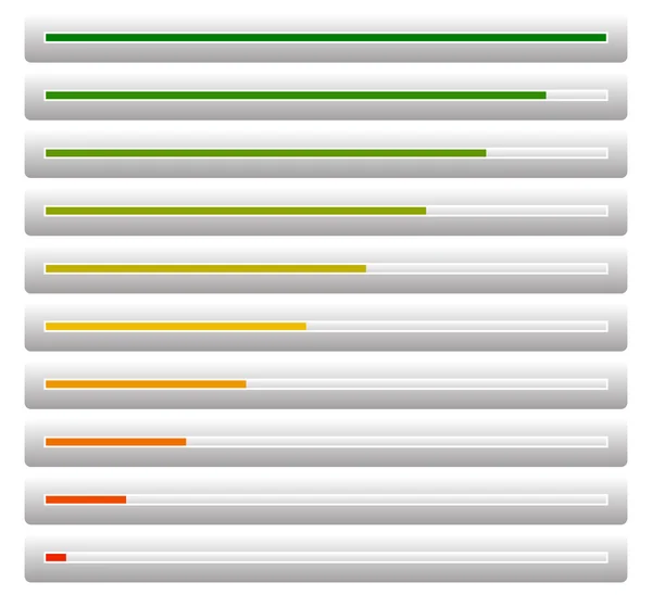 Progress loading bars. Stock Vector Image by ©vectorguy #69307479