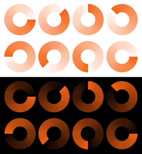 Progress loading indicators Vector Art Stock Images | Depositphotos