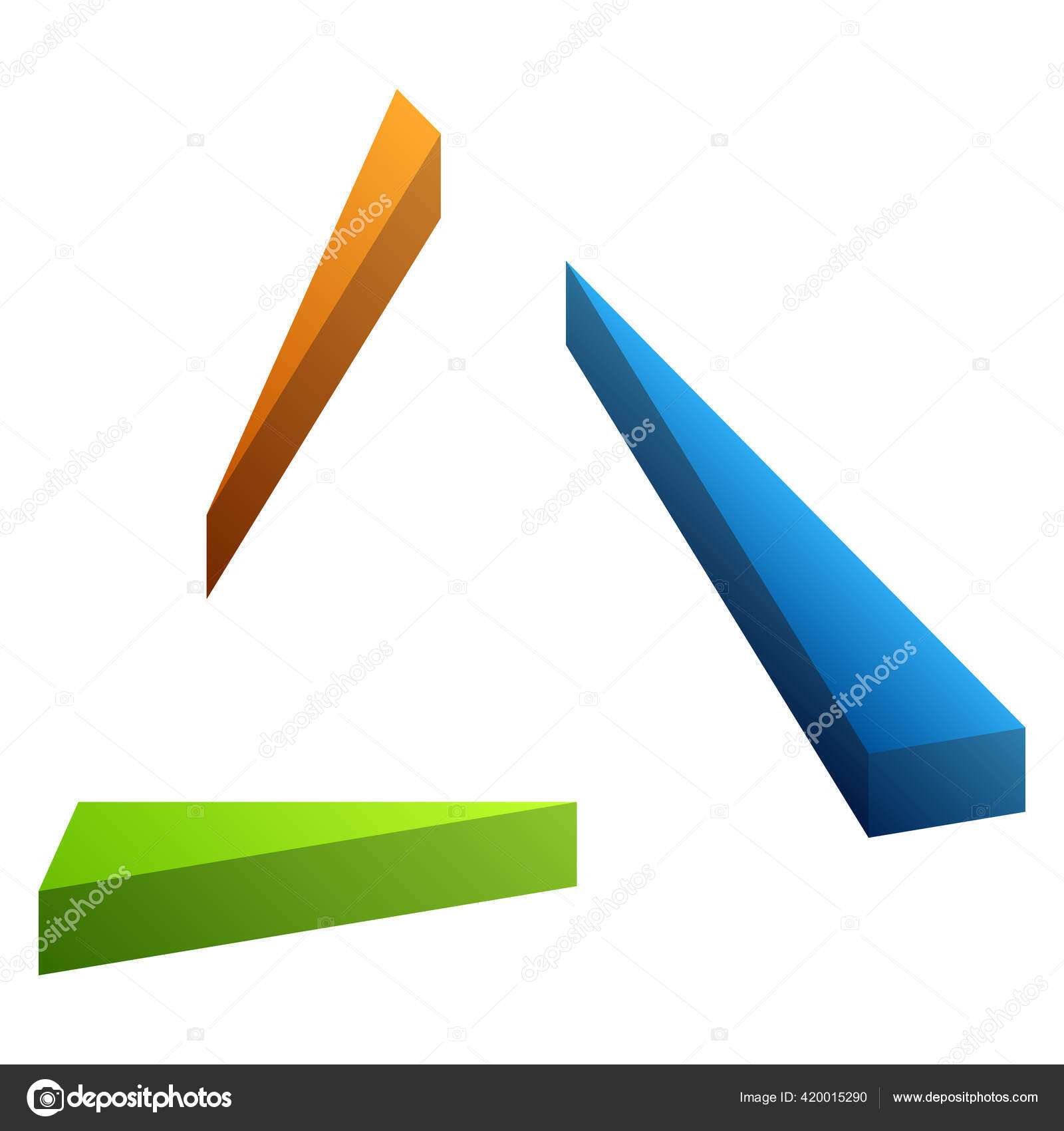 Triangle Delta Triangular Logo Logotype Triangle Vector Illustration ...