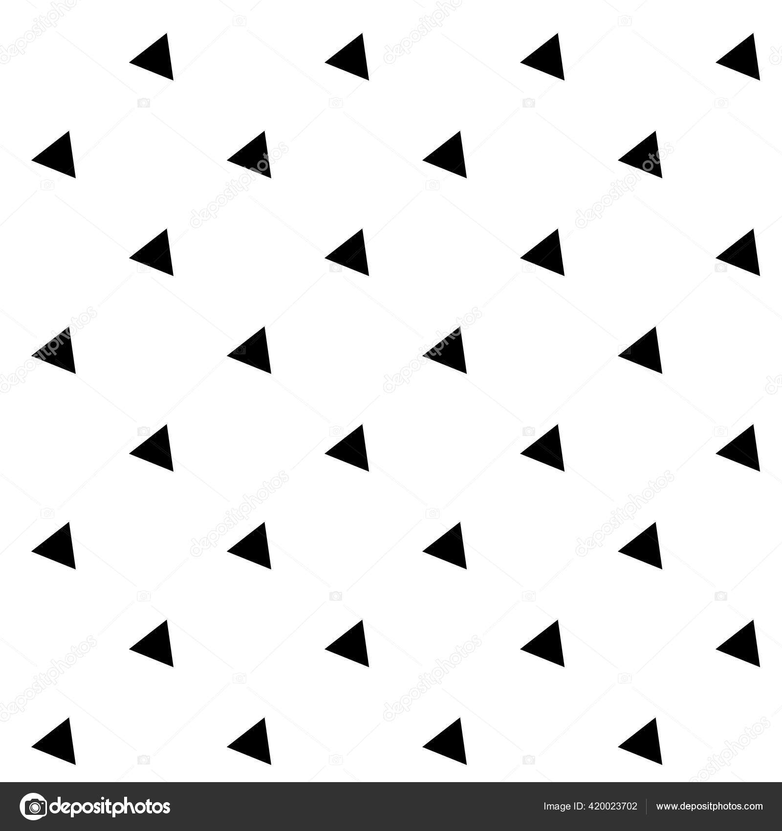 Triangles Halftone Vector Illustration Triangle Geometric Background ...