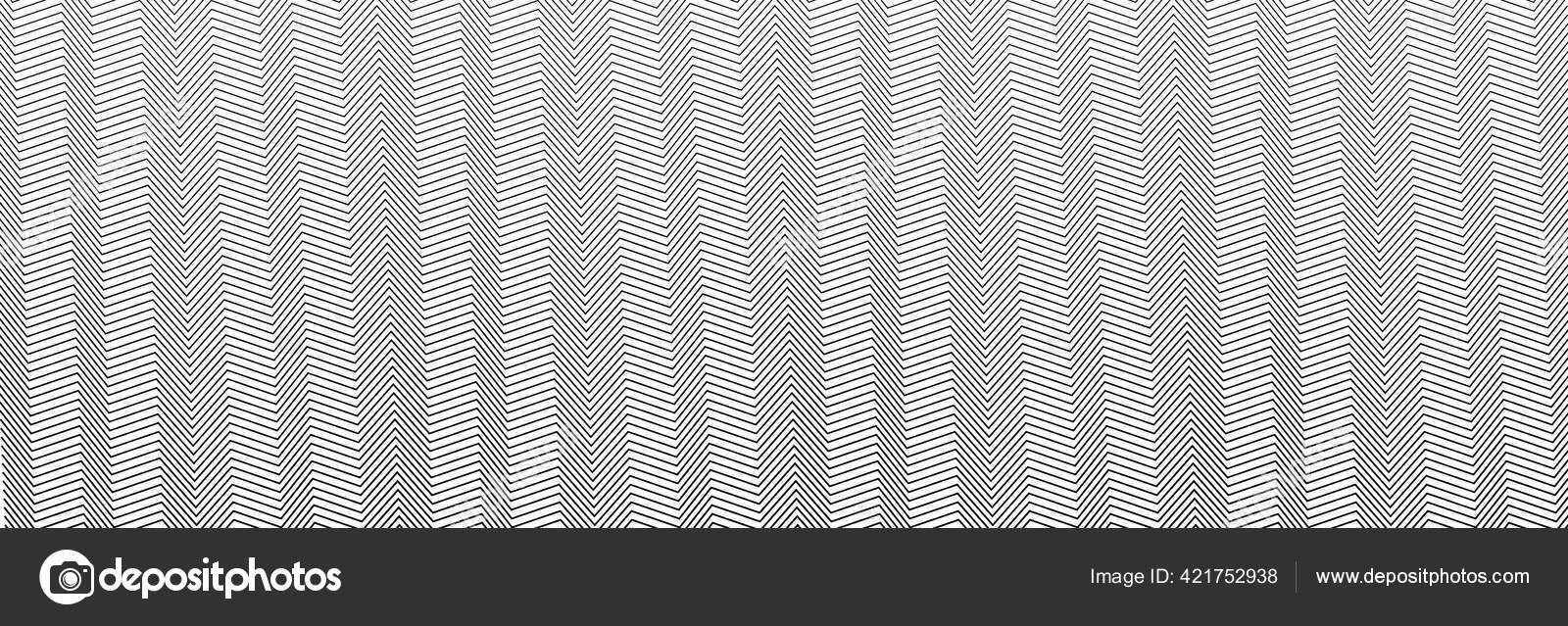 Wide Rectangular Format Wavy Waving Zig Zag Criss Cross Lines Stock ...