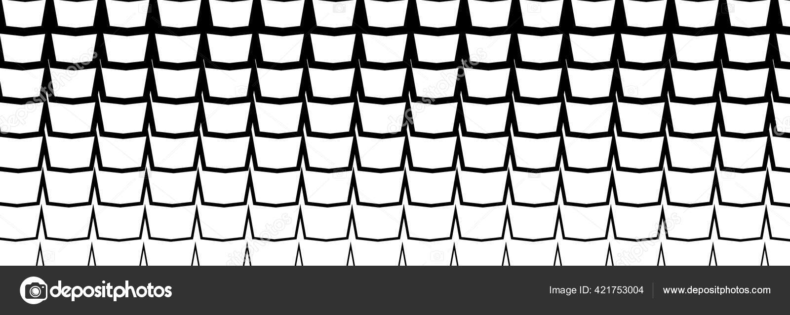 Wide Rectangular Format Wavy Waving Zig Zag Criss Cross Lines Stock ...