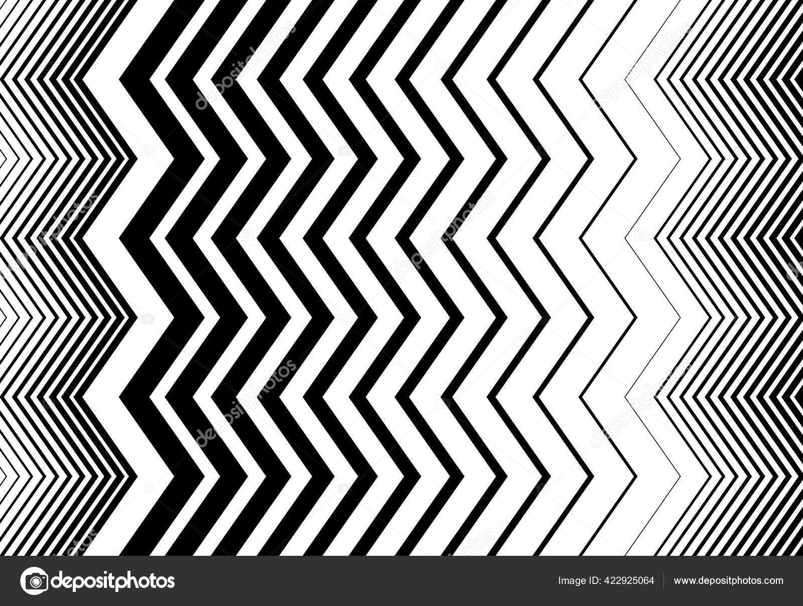 Vertical Zig Zag Criss Cross Wavy Waving Serrated Jagged Lines Stock ...
