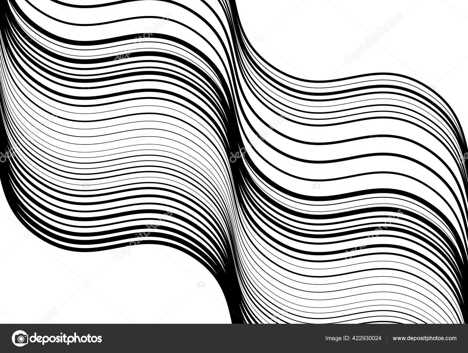 Ondulado Ondulado Ondulado Diagonal Ondulado Sesgo Inclinación Líneas ...