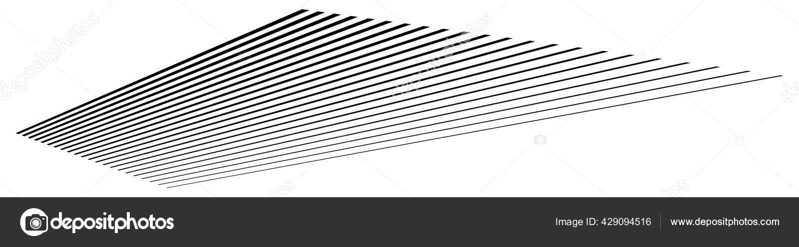 Parallel Straight Lines Stripes Perspective Stock Vector by ©vectorguy ...