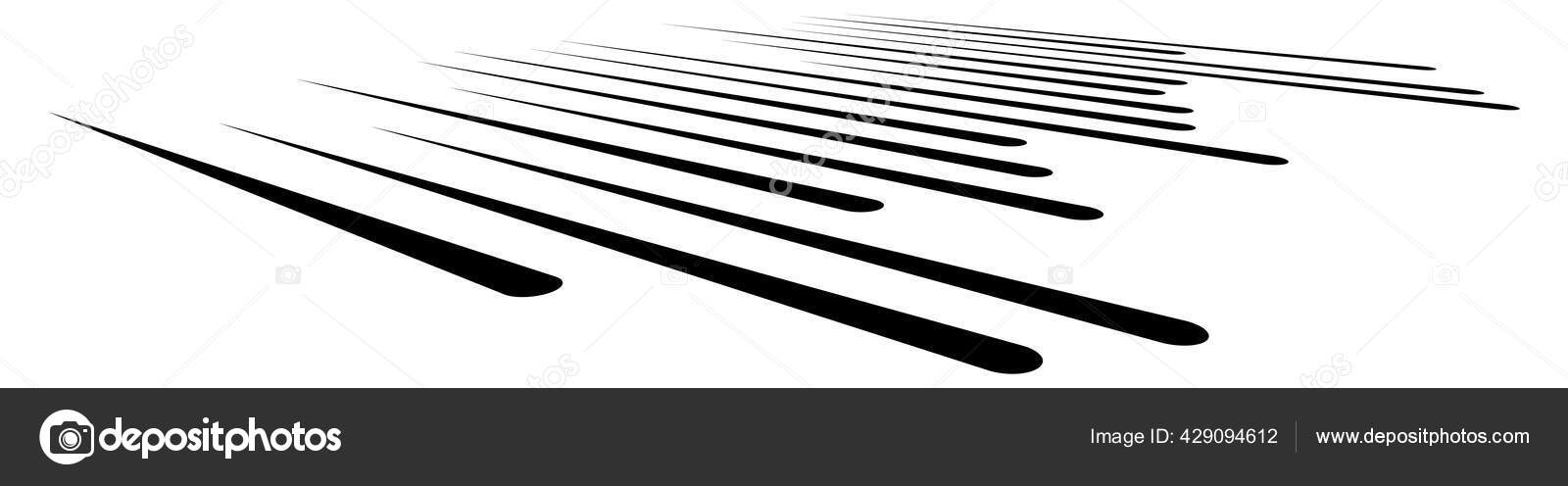Parallel Straight Lines Stripes Perspective Stock Vector by ©vectorguy ...