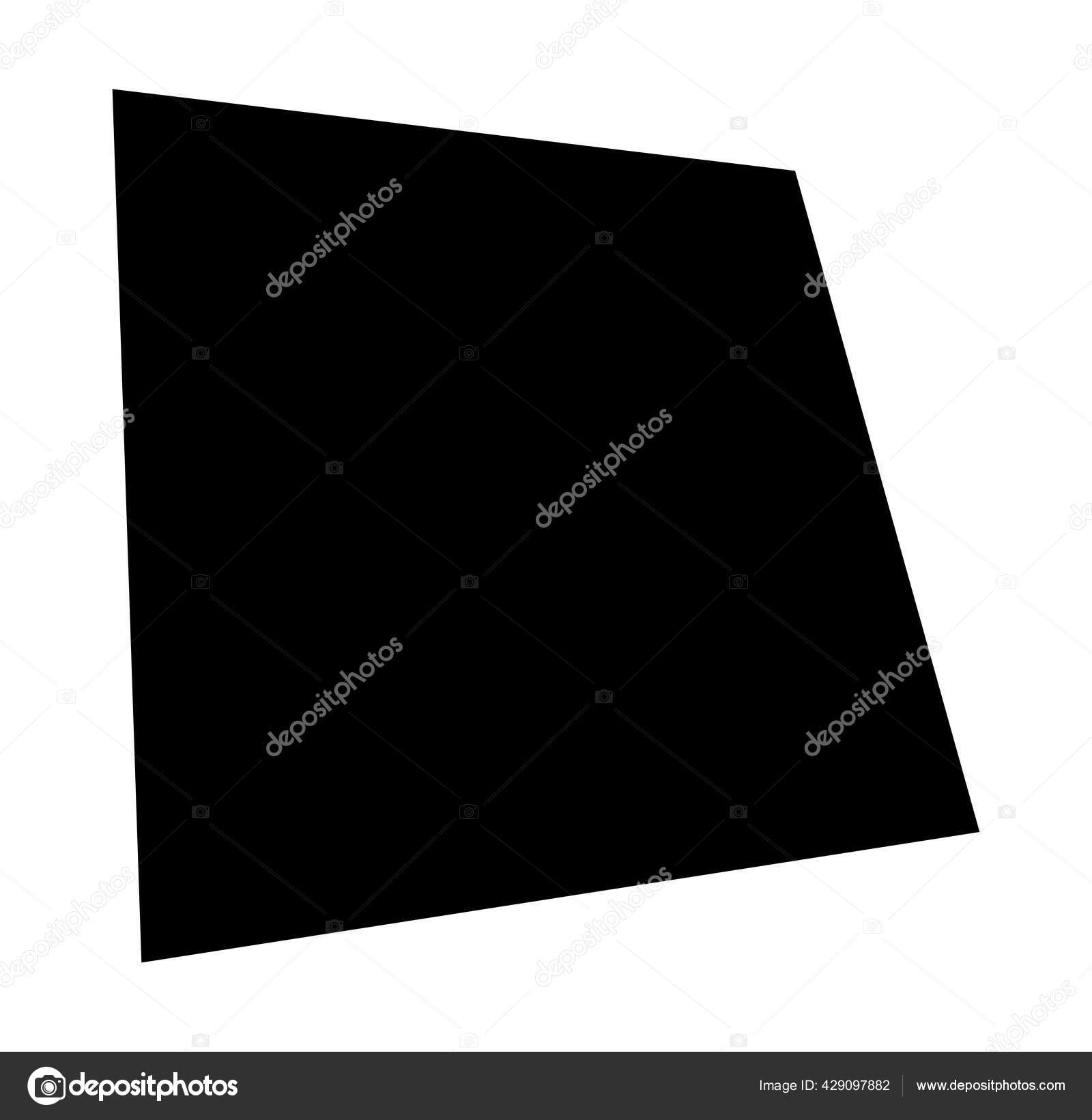 Basic Square Shape Square Plane Perspective Flat Angle Trapeze Rhomb ...