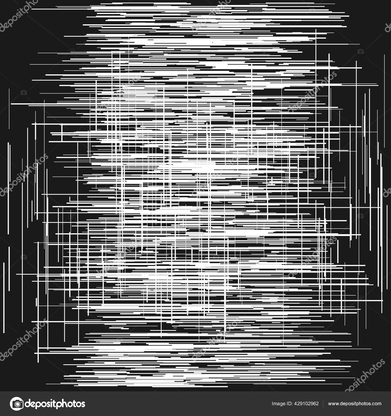 Irregular Random Lines Harsh Texture Abrasion Sketch Sketchy Scribble ...