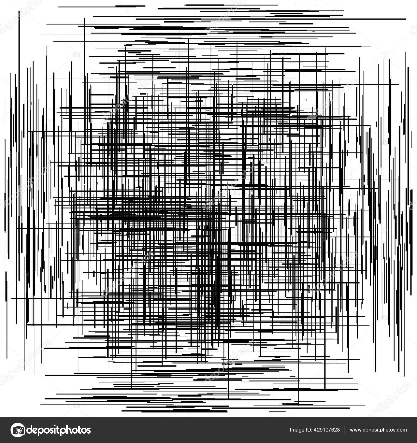 Irregular Random Lines Harsh Texture Abrasion Sketch Sketchy Scribble ...