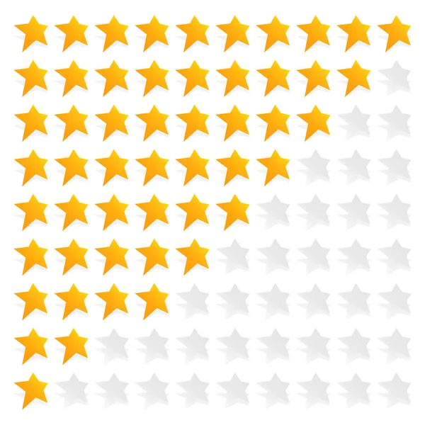 Star Rating Evaulation Assessment Rating Concept Graphic Grade Rank ...