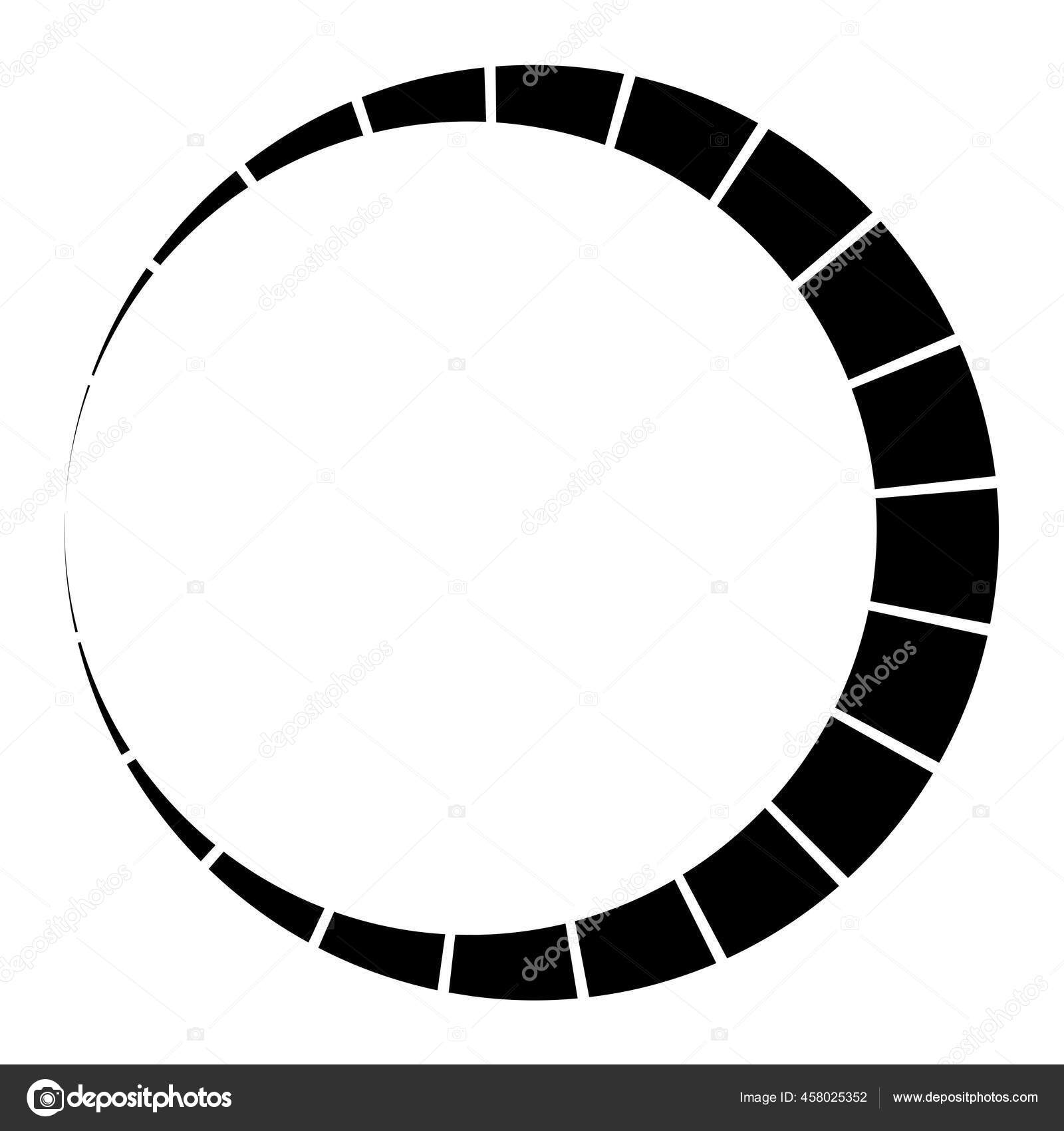 Dashed Lines Spiral Swirls Twirls Concentric Circular Volute Helix ...