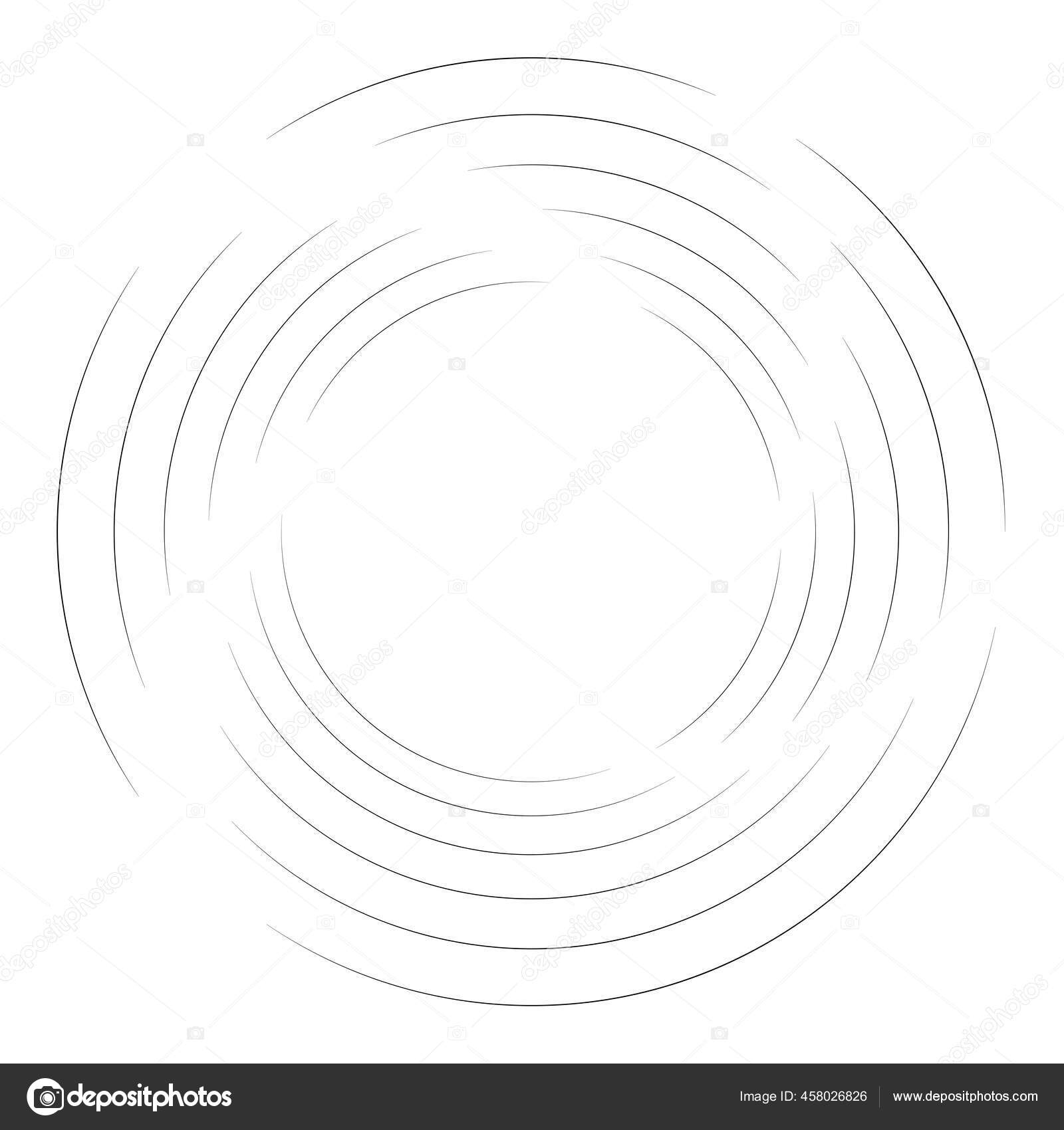 Cyclical Circle Helix Volute Element Concentric Shape Rotation ...