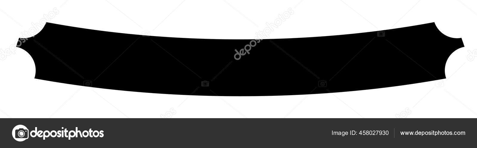 Banner Plaque Tag Label Shapes Rectangle Banner Promotion Stock Vector ...