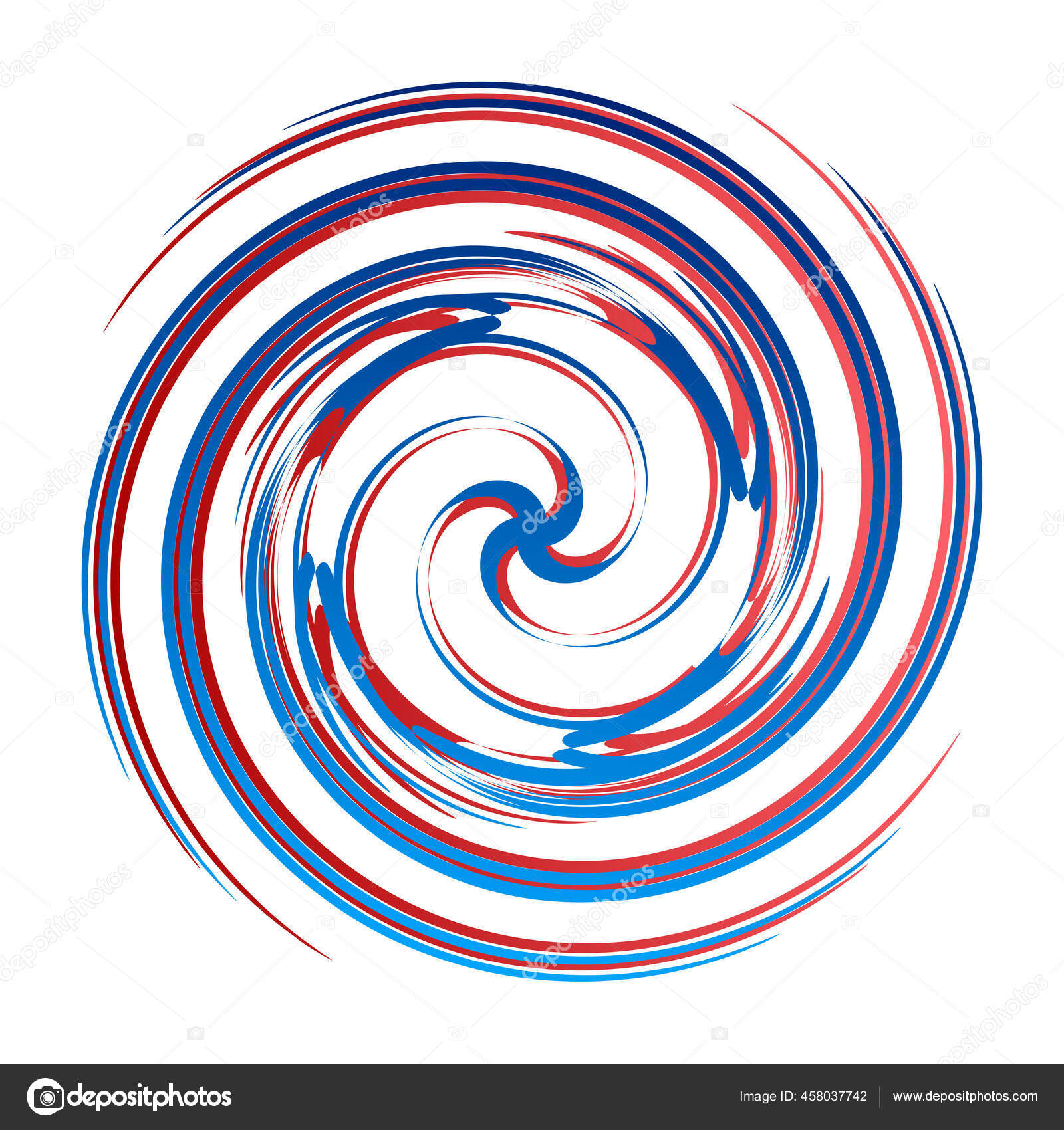 Cyclical Circle Helix Volute Element Concentric Shape Rotation ...