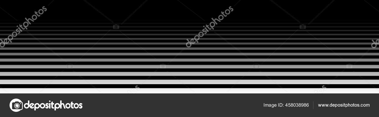 Parallel Straight Lines Stripes Perspective Vector Illustration Stock ...