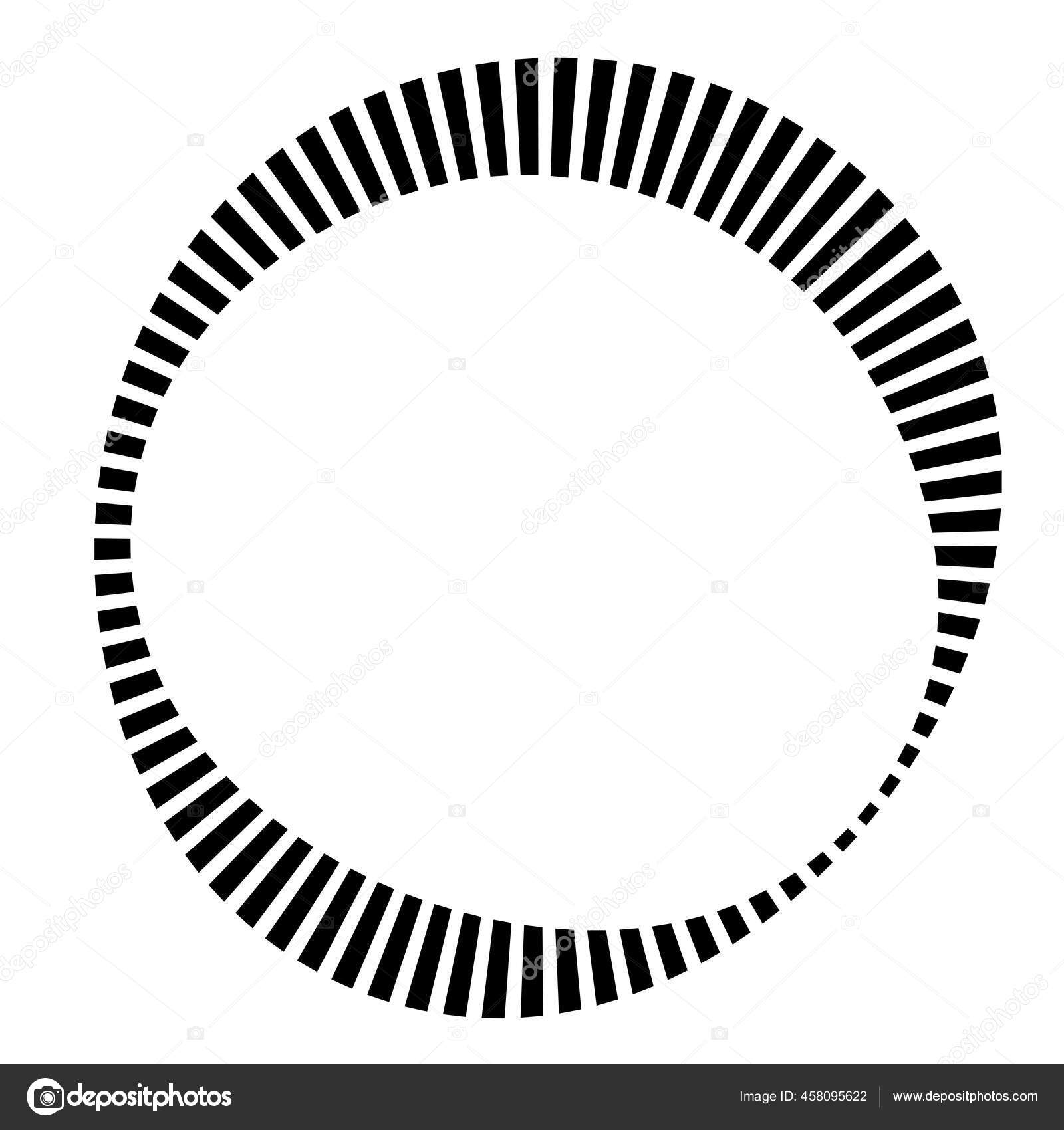 Dashed Lines Spiral Swirls Twirls Concentric Circular Volute Helix ...