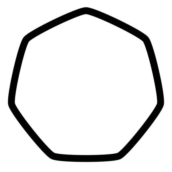 Rounded Pentagon Polygon Contour Outline Shape Soft Smooth Design ... Rounded Pentagon Polygon Contour Outline Shape Soft Smooth Design ...