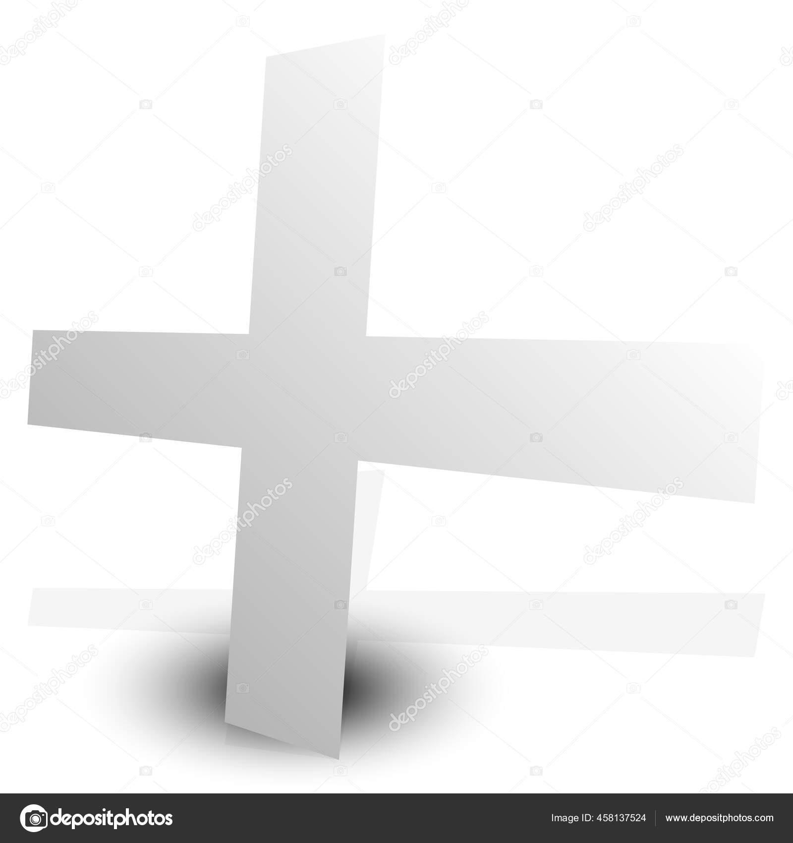 Cross Sign Mathematics Math Concepts Add Addition Symbol Icon Logo ...