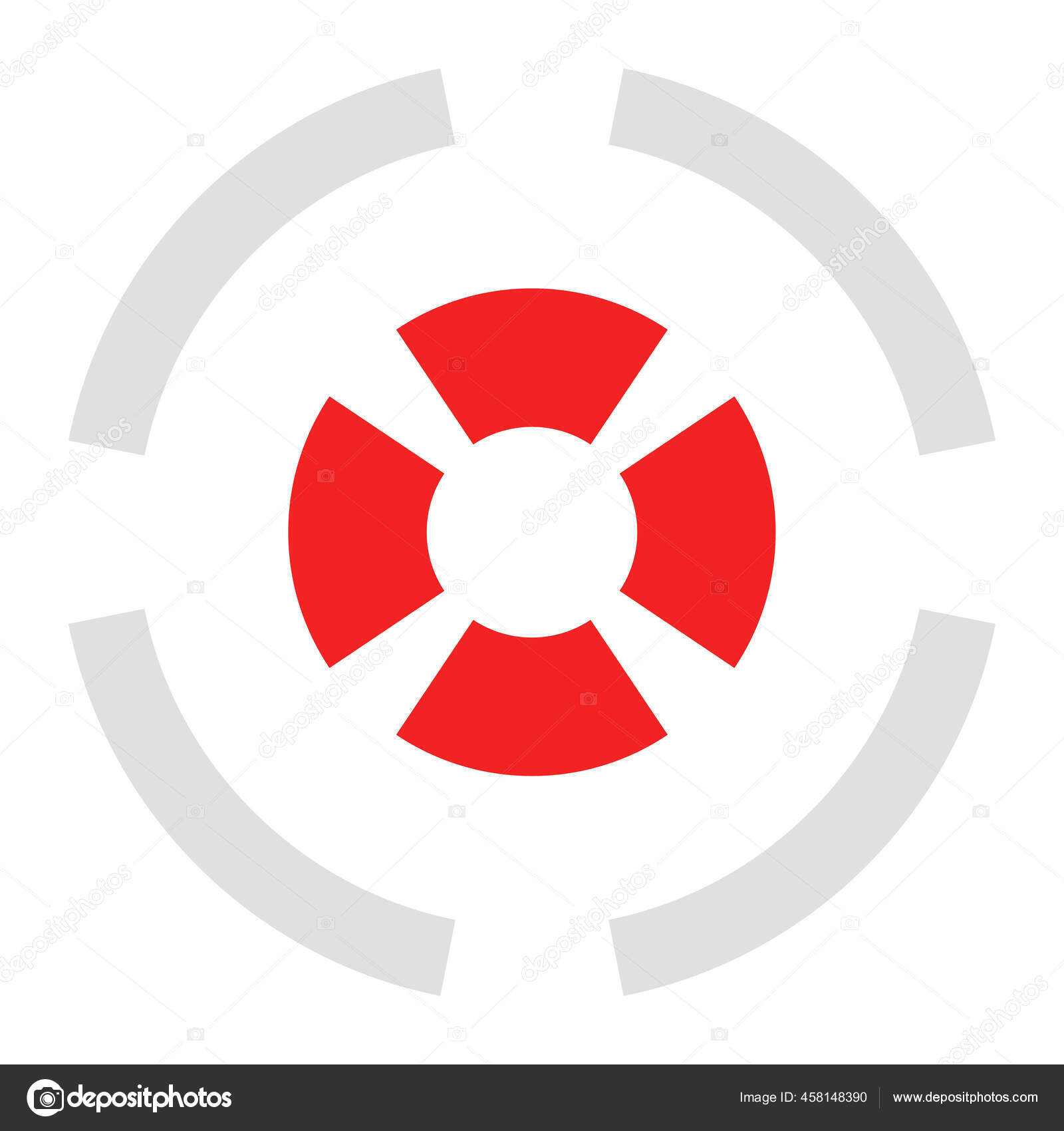 Pelo Cruzado Retícula Icono Marca Objetivo Símbolo Logotipo Precisión ...